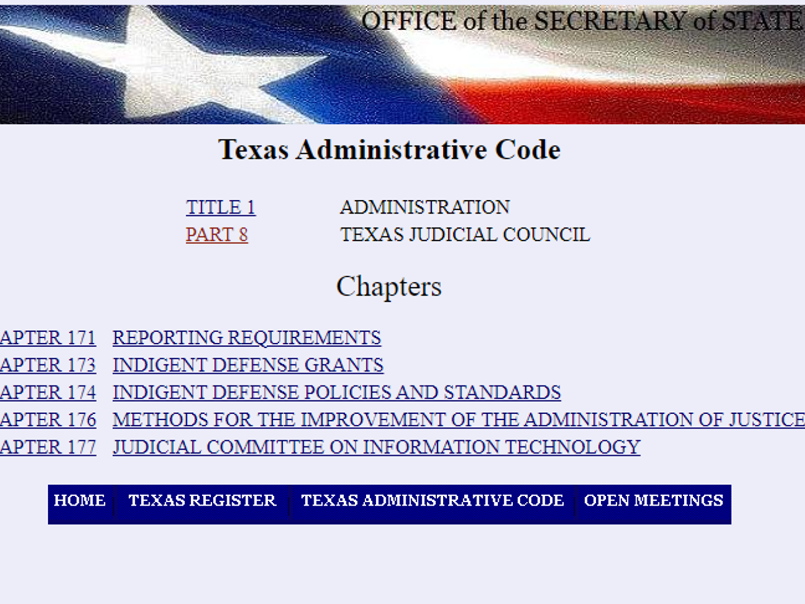 Rules | Texas Indigent Defense Commission